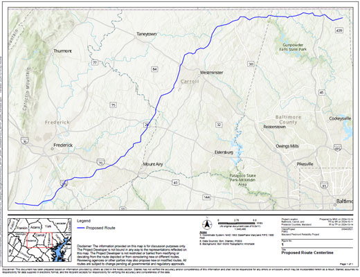 Maryland Piedmont Reliability Project